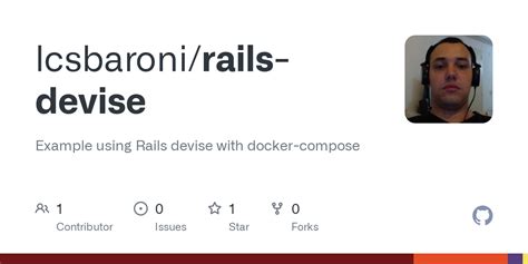 GitHub Lcsbaroni Rails Devise Example Using Rails Devise With Docker