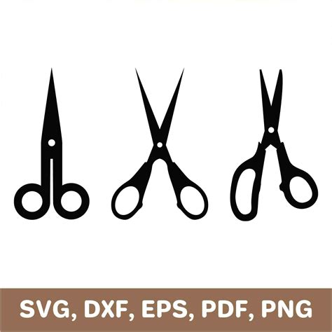 Scissors Svg Scissors Template Scissors Dxf Scissors Png Inspire Uplift