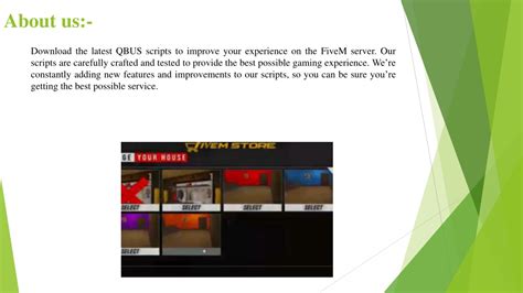 Ppt Fivem Qbcore Scripts Fivem Powerpoint Presentation