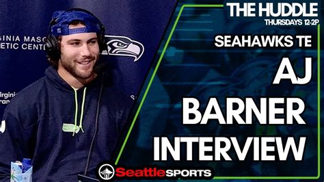 Seahawks Te Aj Barner On His Touchdown Celebration And The Tush Push