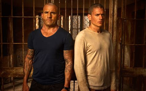 Prison Break Season 5 Wenworth Miller Dominic Purcell Wallpapers Hd