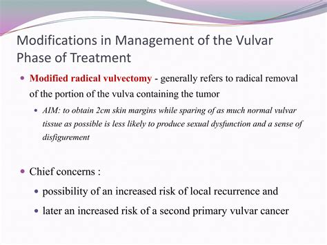 Management Of Vulvar Carcinoma Pptx