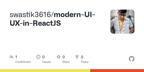 Github Swastik3616modern Ui Ux In Reactjs