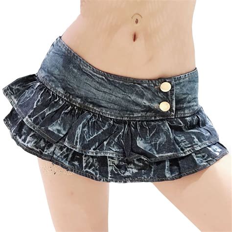 Denim Sexy Shorts Skirts High Waist Casual Vintage Booty Clubwear Ladies Mini Skirts 2019 Ds