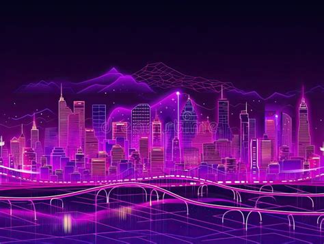 Smart City Or Digital Cityscape It Or Internet Of Things Cloud