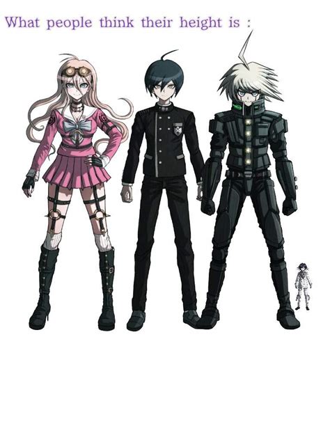 Slightly Inaccurate Height Chart Bc My Friends Were Talking About It