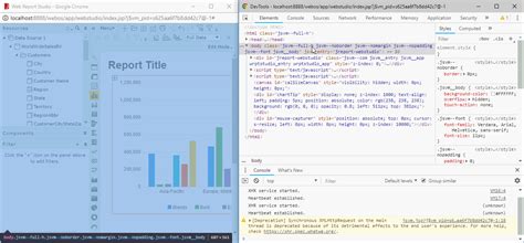Customizing The Web Report Studio UI