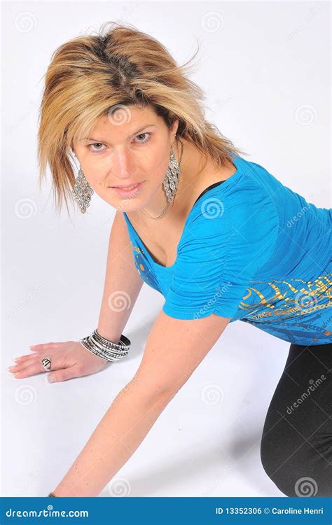 Cute Woman 34 Stock Photo Image Of Women Woman Portraits 13352306