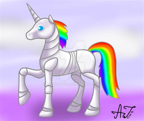 Robot Unicorn By Artyjoyful On Deviantart