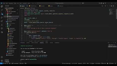 Zaheer Maseed On Linkedin Aimusicgenerator Deeplearning Lstm Tensorflow Flask Reactjs Midi