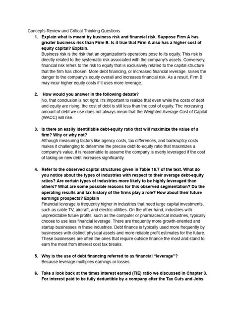 Homework Chapter 16 Pdf