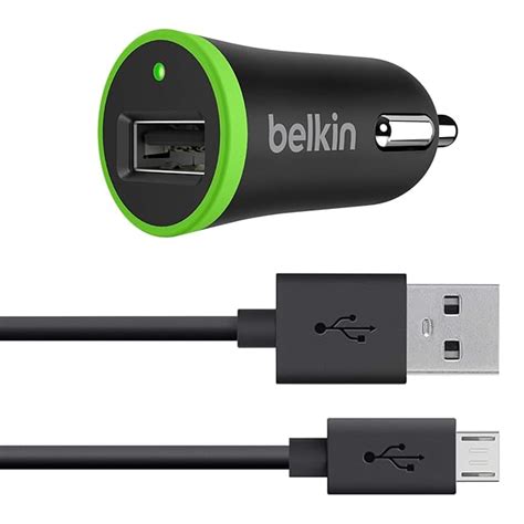 Belkin Mixit Car Charger Micro Usb Cable For Amazon Fire Phone All Kindle Kindle Fire And