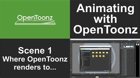 Animating With Opentoonz Tutorial Where Opentoonz Renders To Youtube