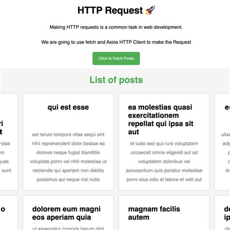 Web Development Projects