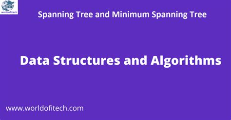Spanning Tree And Minimum Spanning Tree Learn Dsa