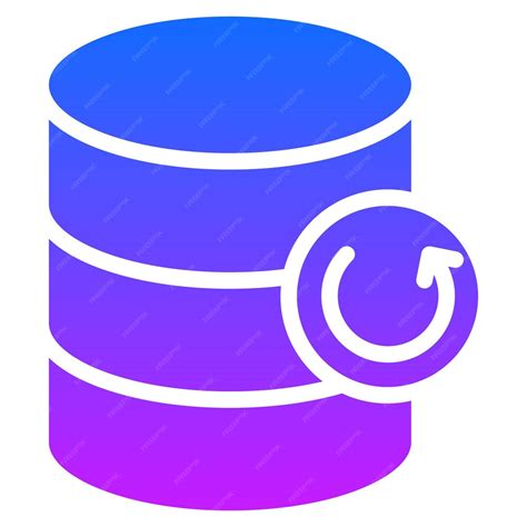 Premium Vector Database Backup Vector Illustration