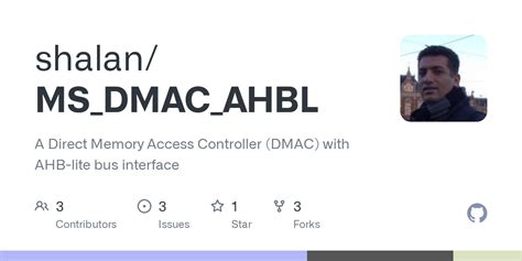 Github Shalan Ms Dmac Ahbl A Direct Memory Access Controller Dmac With Ahb Lite Bus Interface