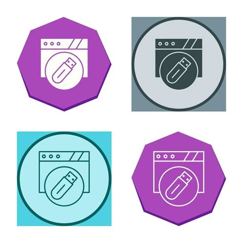 Usb Flash Drive Vector Icon 29541561 Vector Art At Vecteezy