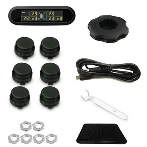 RV TPMS With 6 Tire Sensors Solar Power Tool Com