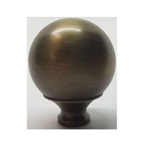 Small Brass Ball Finial Etsy