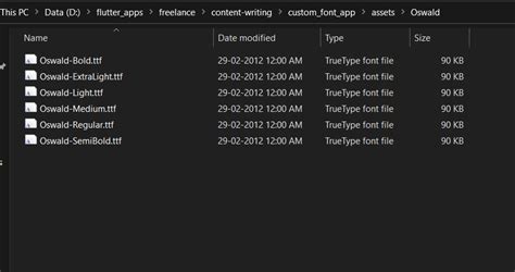 Using A Custom Font In Flutter Apps Developer Blog