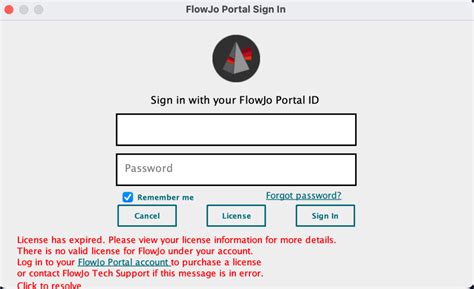 Flowjo And Flowjo Portal Licensing Troubleshooting Flowjo