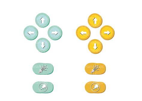 Light User Interface Game Buttons For Game Developers Light User Interface Game Buttons For