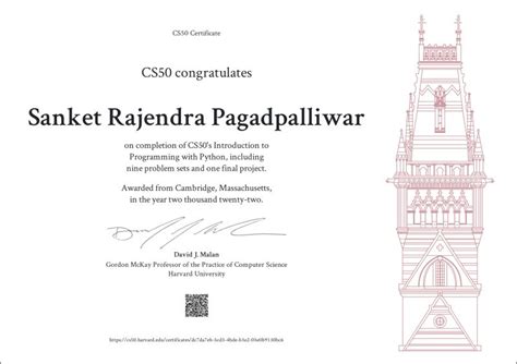 Sanket Pagadpalliwar On Linkedin Python Cs50 Harvard