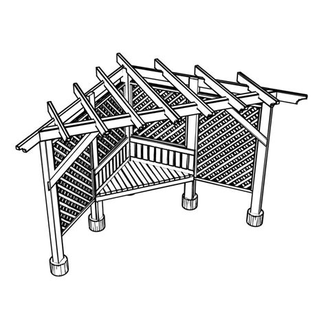 Diy Garden Arbor With A Bench Pdf Thediyplan