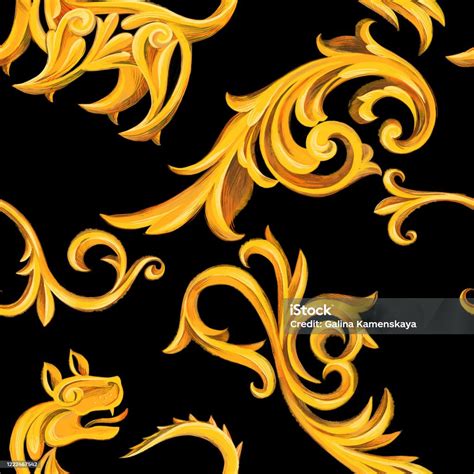 빅토리아 로코코 바로크 스타일의 그리핀이 있는 헤럴드스 소용돌이 테두리 프레임 0명에 대한 스톡 벡터 아트 및 기타 이미지 0명 개체 그룹 고딕 양식 Istock