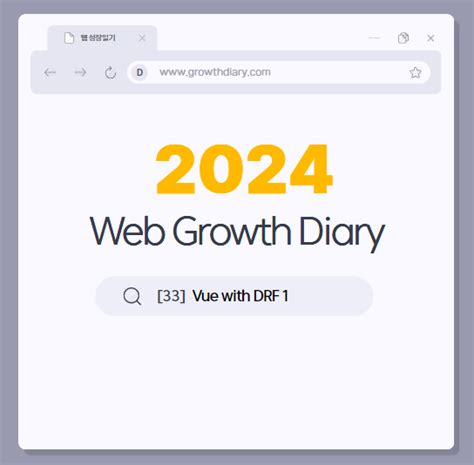 Vue Vue With Drf 1