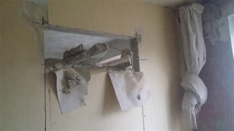 Делаем дверной проем на кухню. - YouTube