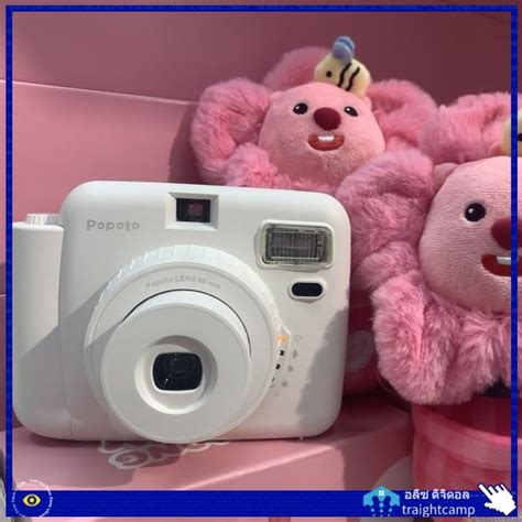 ใหม่เอี่ยม ซีซีดี กล้องโพลารอยด์ภาพถ่ายขนาดเล็กน่ารักมินิย้อนยุคนักเรียนฟิล์มราคาถูกทันที