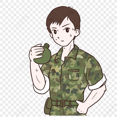 군대 클립 아트 아이들