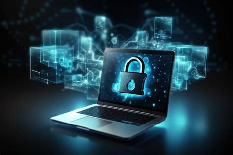 Premium Photo Cyber Security Data Protection Cyberattacks Concept On Blue Background