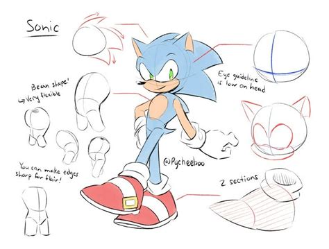 Пин от пользователя Alice на доске Sonic Рисовать Рисунок позы тела