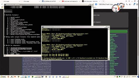 Hashcat Tutorial Di Windows Youtube
