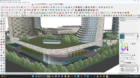 Highrise Glass Building Facade Sketchup Model 3d Model Cgtrader