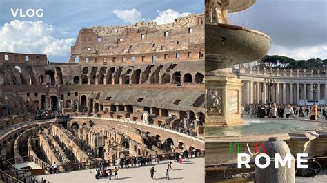 🏛️ 로마 Vlog 🇮🇹 꽉채운 3박 4일 일정 🍝 두번째 로마여행 콜로세움 투어 바티칸 투어 트레비 분수 Youtube