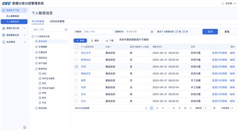 数据分类分级管理系统