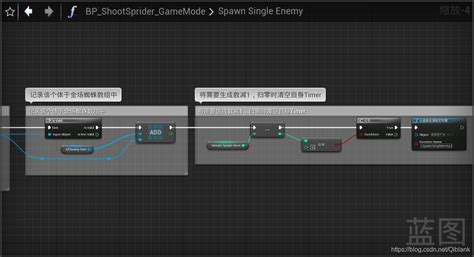 unrealengine蓝图进阶学习笔记（六）：按波次生成敌人 ue敌人波浪 csdn博客
