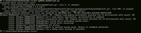 NRF9160 Cannot Flash Modem Firmware Via JLink Or PyNRFJPROG Nordic