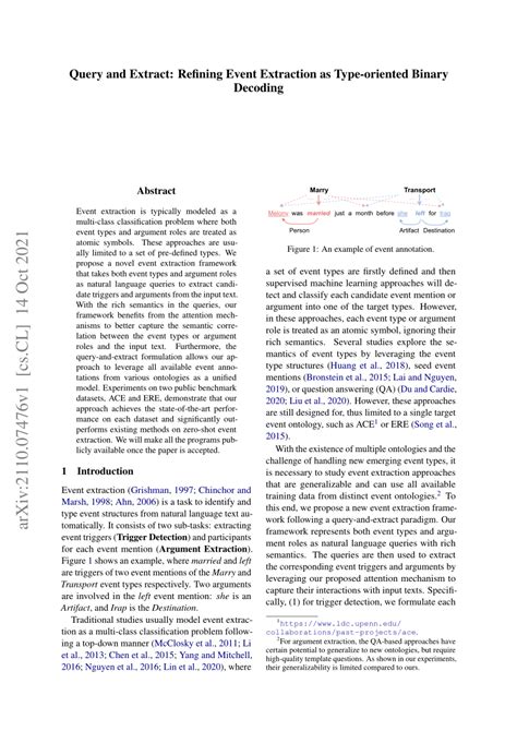pdf query and extract refining event extraction as type oriented