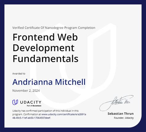 Andrianna Mitchell On Linkedin Frontenddevelopment Webdevelopment Udacity Onetenscholarship
