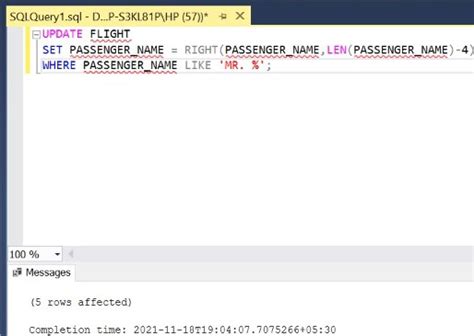 Comment Supprimer Le Préfixe Du Champ Dans Sql Server Stacklima