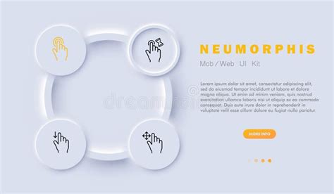 touch screen icon set touch based interfaces for controlling electronic devices technology