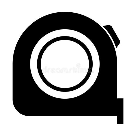 Measurement Tape Icon Measure Tool Concept Design Symbol Instrument