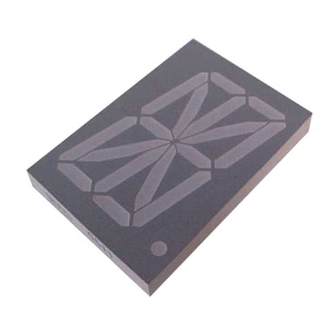 Display Led 16 Segmentos Alfanumérico Verde Esmeralda 23 Anodo Comum