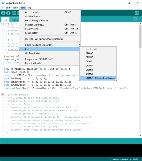 Uploading To Arduino Rhythm Cons Wiki