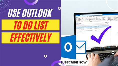 How To Create A To Do List In Outlook How To Use Outlook To Do List